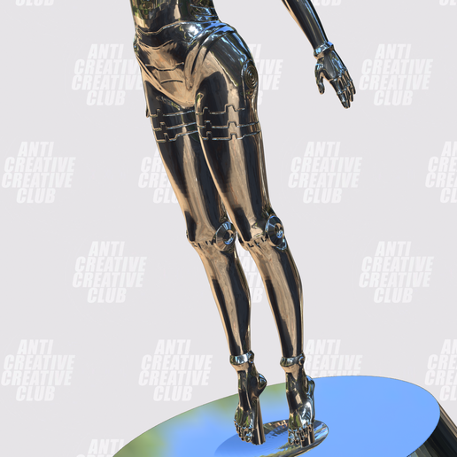 🗿 The Weeknd Sorayama Statue AfterHours Til Dawn Concert Chrome 3D ...