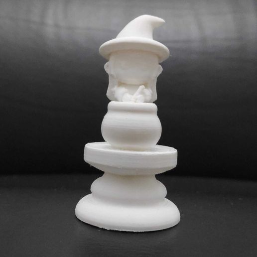 🎃 Halloween Chess - Witch・ 3D File for ・Cults