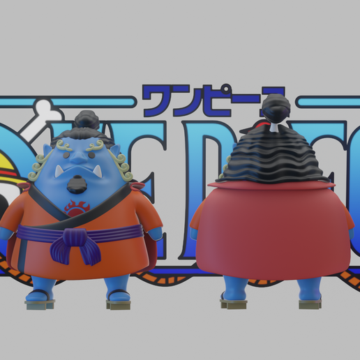 💬 Jinbe Chibi - One Piece・ STL File for 3D printing・Cults