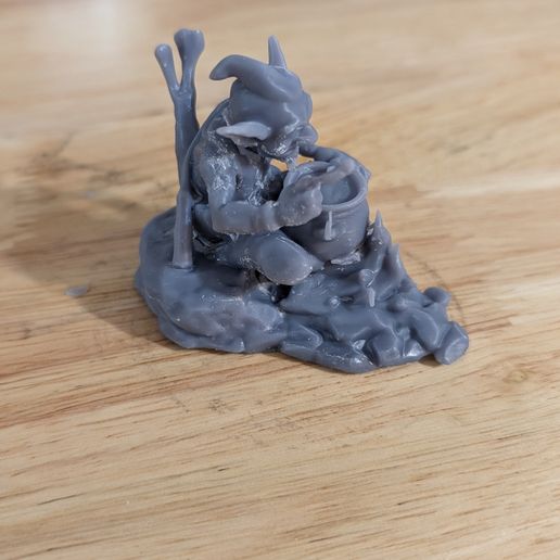 STL file DND Character - Goblin Cooking 👺 ・3D printing model to ...