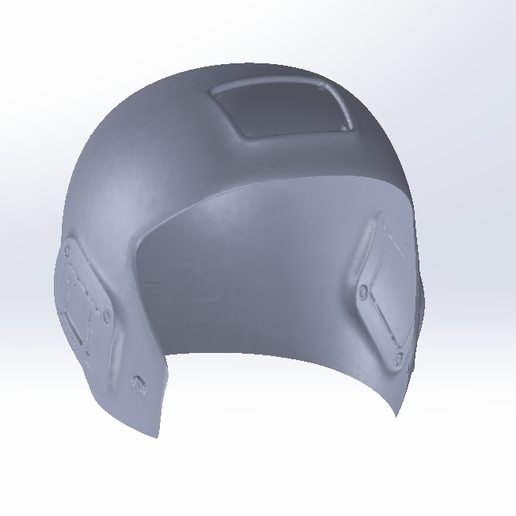 🩻 3D scan - Cookie Fuel skydiving helmet・ STL File for 3D printing・Cults