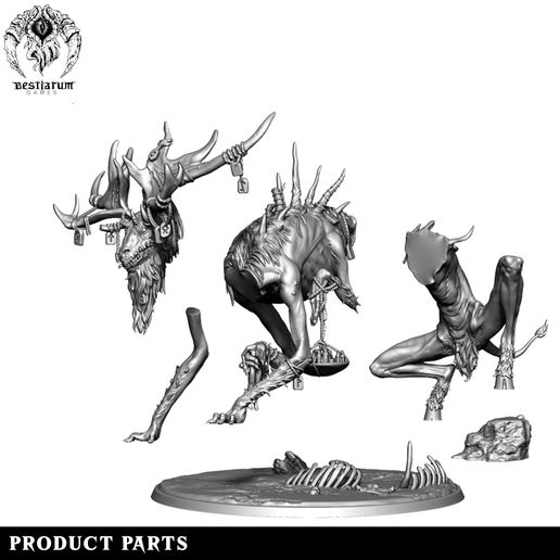 🎲 Nightmare Beast・ 3D File for 3D printing・Cults