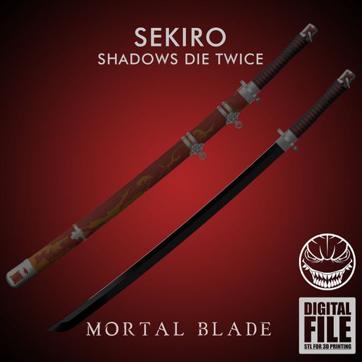 🎲 MORTAL BLADE - SEKIRO: SHADOWS DIE TWICE・ STL File for 3D printing・Cults