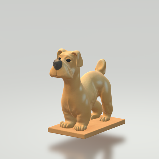 👤 Figure Miniature Schnauzer・ STL File for 3D printing・Cults