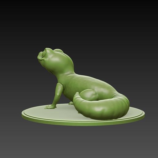 🐆 Leopard Gecko・ STL File for 3D printing・Cults