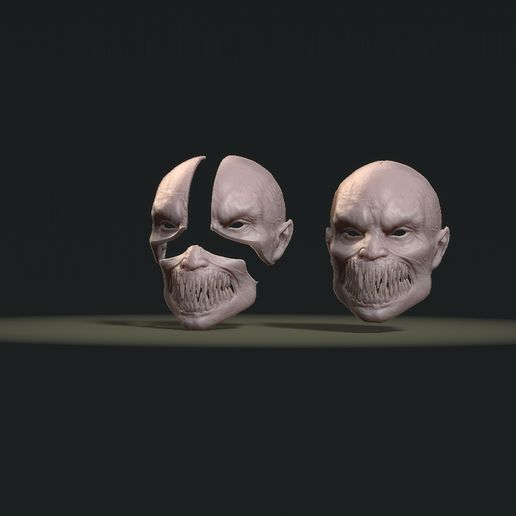 🎭 Mortal Kombat 11 Baraka Mask・ STL File for 3D printing・Cults