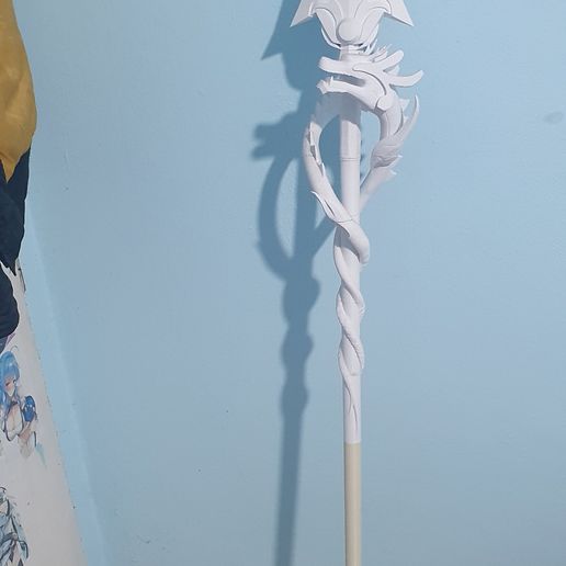 🐉 genshin impact Dragon Bane lance 3D print model・ STL File for 3D ...