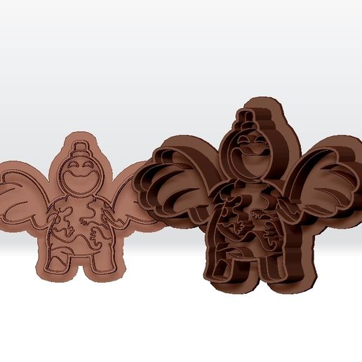 STL file Doey the doughman Cookie cutter STL 3D 🍪 ・Model to download ...