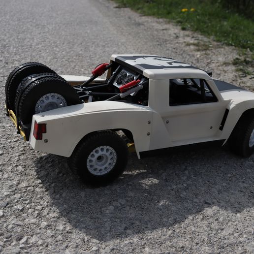 🚗 RC Car - Trophy Truck - ARES・ 3D File for 3D printing・Cults