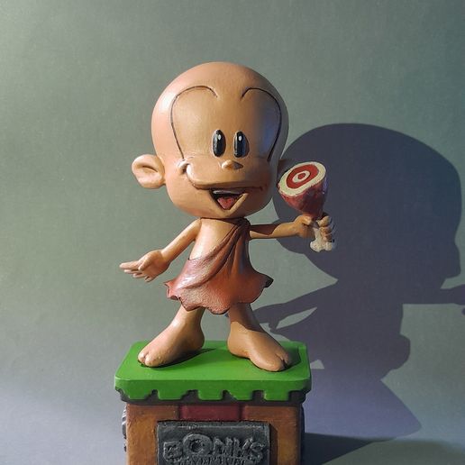 OBJ file Figure Bonk - Bonk's Adventure Easy Print 🧸 ・3D printing ...