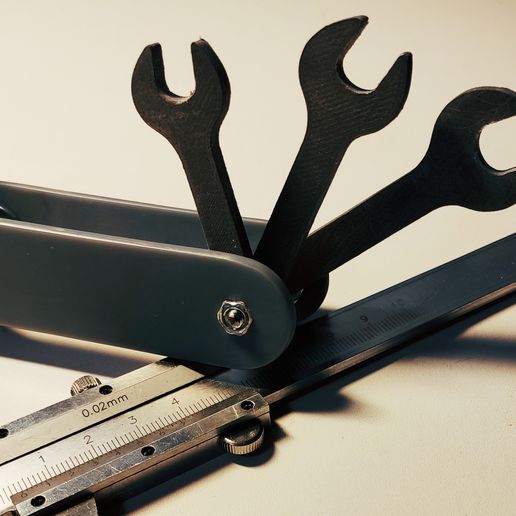 Free STL file 3D printed wrench multi tool. 🔧 ・3D printable design to ...