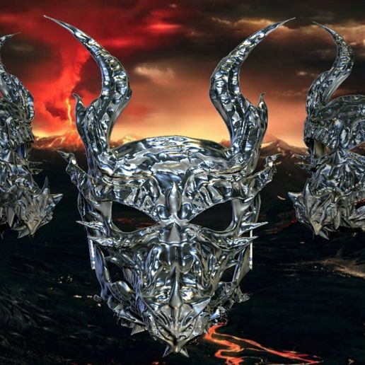 🐉 Dragon Mask Fursuit (Alduin)・ STL File for 3D printing・Cults