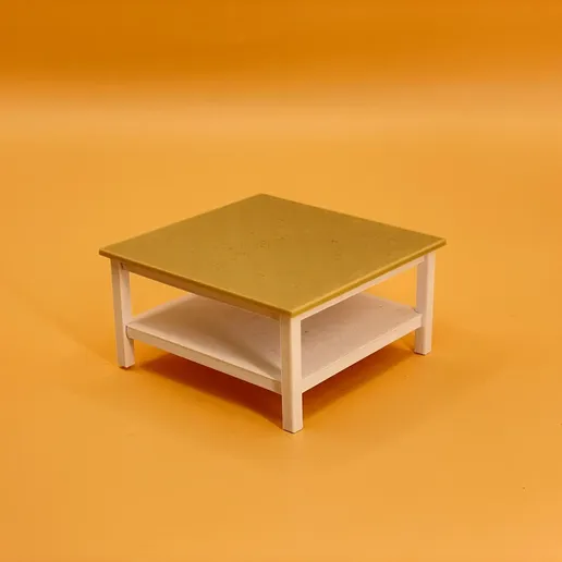 ☕ 3d STL Files for Miniature Dollhouse Coffee Table - 1:12 Scale for 3d ...