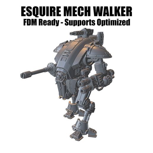 3D 文件 Esquire Mech Walker ♟ ・可下载 3D 打印模型・Cults