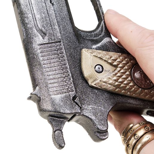 3D file Stallion Metro Exodus Replica Prop Pistol Gun Weapon Cosplay 🚇 ...