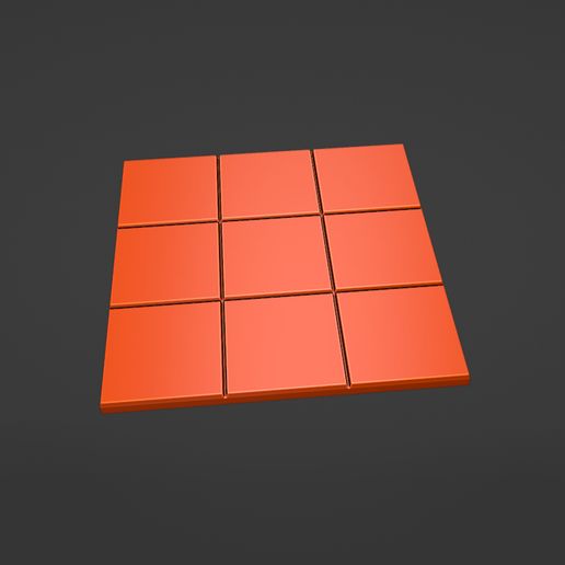 🎲 Modular Pavement 28mm・Free STL File for 3D printing・Cults