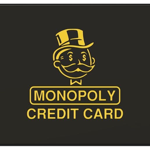 OBJ file Monopoly Credit Card 💳 (3MF)・Template to download and 3D print ...