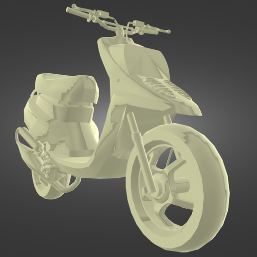 STL file MBK Spitro 🏍️ ・3D printer model to download・Cults
