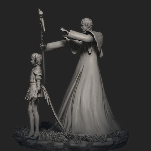 🦸 Hermes and Meteion - Final Fantasy XIV - FFXIV Endwalker・ 3D File for ...