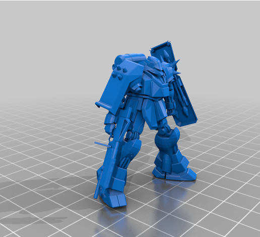 🤖 ALL of Chars Neo Zeon Mobile Suits・ STL File for ・Cults