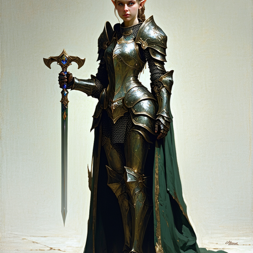 🧝 Elf Collection (DND/TTRPG)・Free STL File for 3D printing・Cults