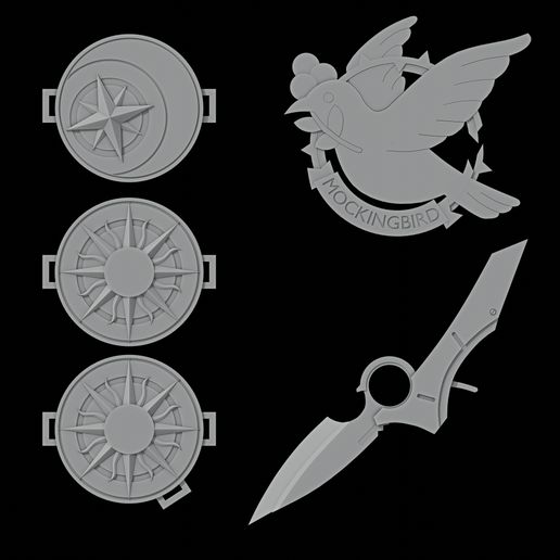 STL file Hugo Vlad - Knife and Pins - Zenless Zone Zero ZZZ Cosplay 🔪 ...