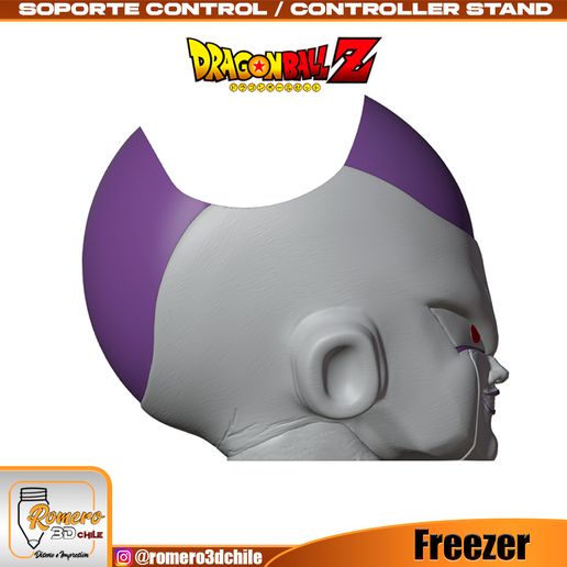 🎛️ Freezer Control Stand New / Dragon Ball Z・ STL File for 3D printing ...