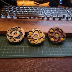 3D print Keyforge Key Token - Multipart V3・Cults