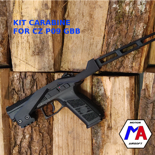 🔫 KIT PDW CZ P09・ STL File for 3D printing・Cults
