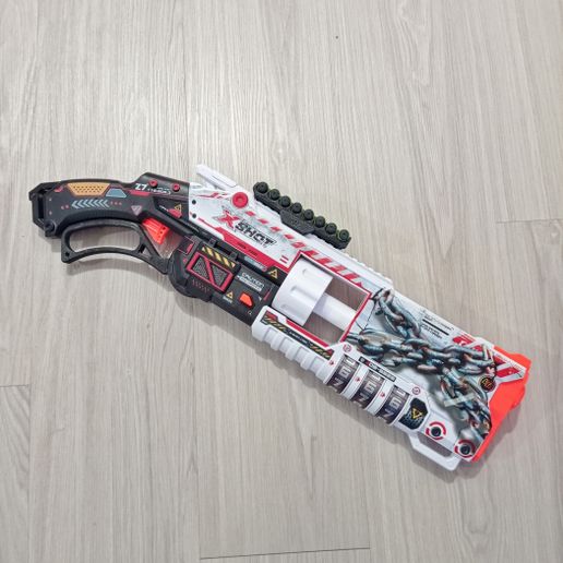 🔒 Mod Parts compatible with the X-Shot Lock Blaster・ 3D File for 3D ...