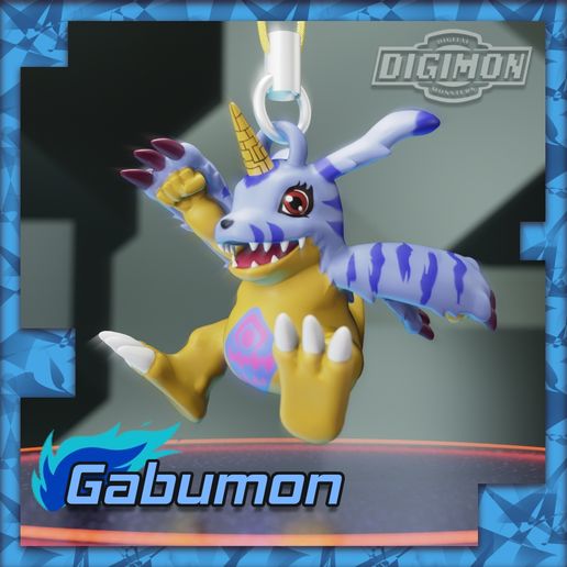 STL file Digimon: Gabumon 🐉 (OBJ and 3MF)・3D printable model to ...