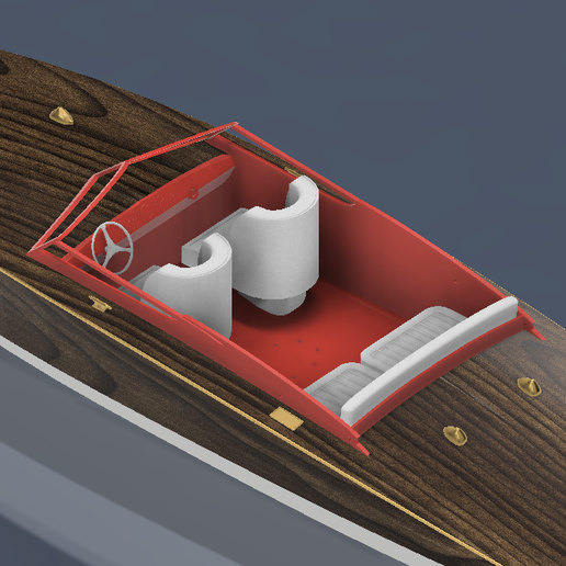 🛥️ RC Boat Windsor Slipper Launch 1/10 scale・ STL File for 3D printing ...