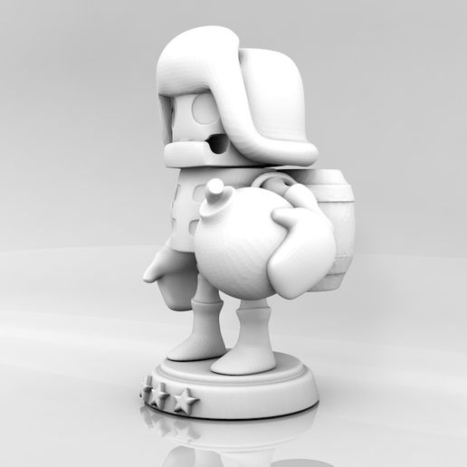 STL file Clash Mini Skeleton Giant 💀 ・3D print model to download・Cults