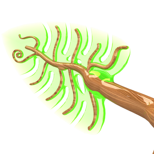 STL file Leaf Blade (Punch Knife) 👊 ・3D printer design to download・Cults