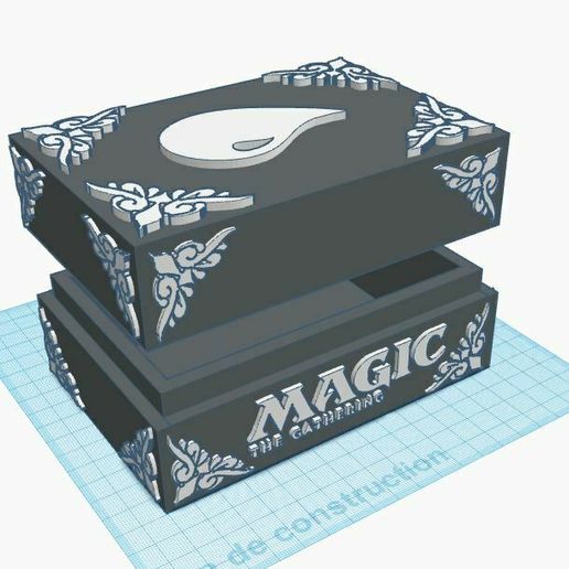 Fichier STL Mtg Box Water 📦 ・Modèle à télécharger et à imprimer en 3D・Cults