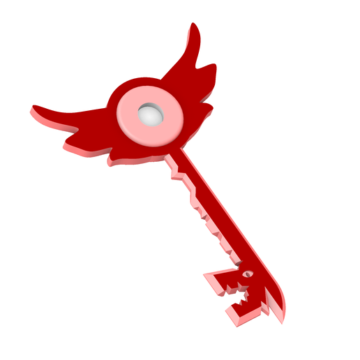 🏨 Hazbin Hotel Key Keyring/Magnet | Hazbin Hotel Cosplay | By Collins ...