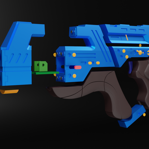 🔫 M6 Carnifex/M77 Paladin pistol from "Mass Effect"・ 3D File for 3D ...