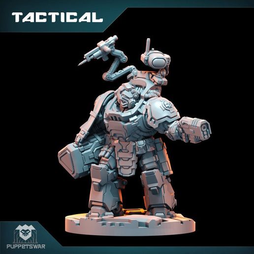🎲 Heavy Striker Medic [Tactical]・ 3D File for 3D printing・Cults