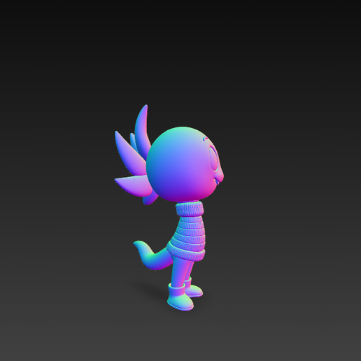👹 Monster kid Undertale・ STL File for 3D printing・Cults