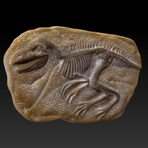 STL file Dinosaur Fossil 3D Model - STL + OBJ Format 🦖 (OBJ)・3D print ...