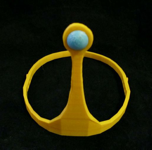 👸 Princess Bubblegum Crown・Free 3D File for ・Cults