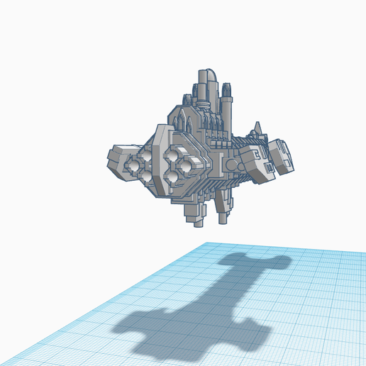 🛰 Vanguard Strike Cruiser for BFG・Free STL File for ・Cults
