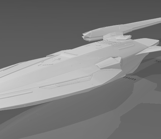 🖖 STO - Federation - Caelian-class Multi-Mission Explorer・Free STL File ...