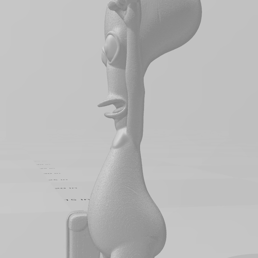 👽 american dad Roger Alien Hanging around・ STL File for 3D printing・Cults