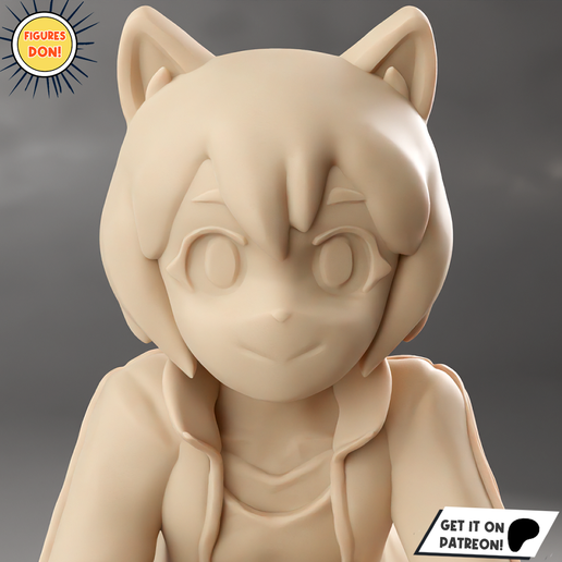 3D file Michiru - Brand New Animal - BNA 🆕 ・3D printer model to ...