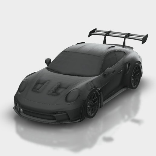 🚗 Porsche 911 GT3 RS (992) 2023・ STL File for 3D printing・Cults