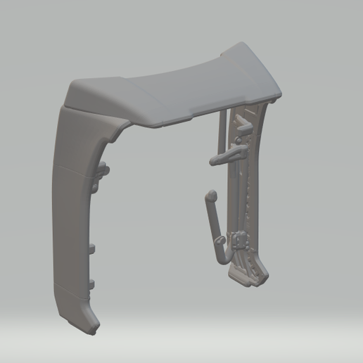 STL-Datei Scania Spoiler der nächsten Generation・Design zum Herunterladen und 3D-Drucken・Cults