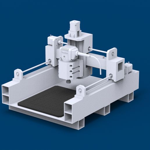 🧑‍🔧 Sturdy Desktop CNC - Work in Progress・Free STEP File for 3D ...