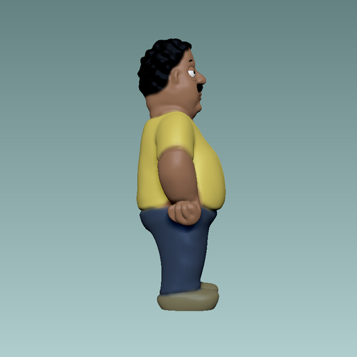 👾 Cleveland Brown from the cleveland show・ STL File for 3D printing・Cults