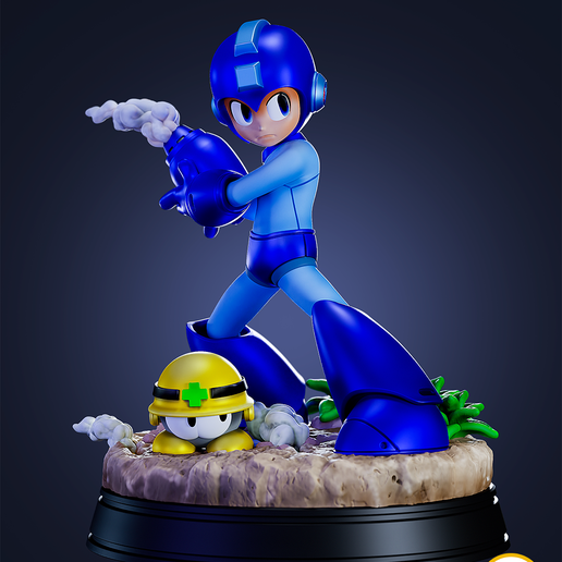 mega man animation 3d